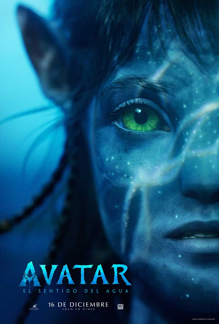 Avatar: El sentido del agua cartel de la película 1 de 6: teaser