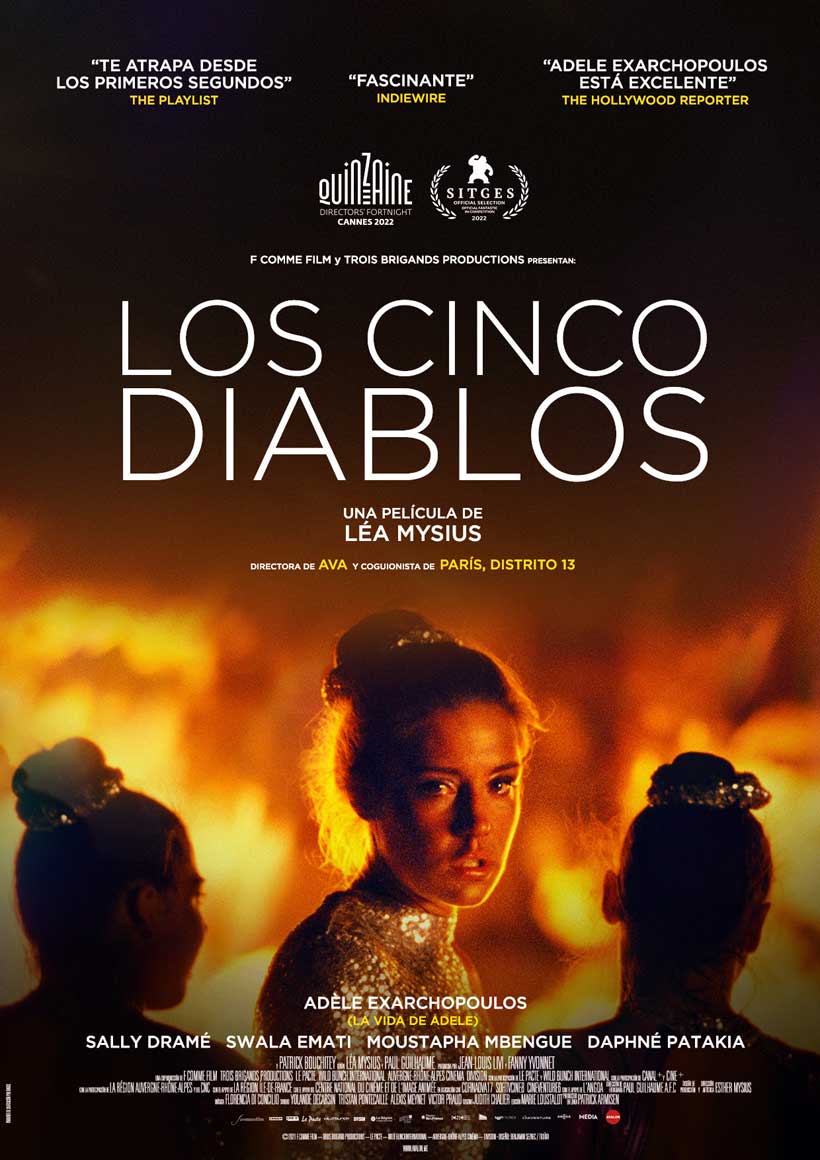 Los cinco diablos cartel de la película