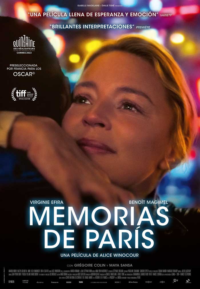 Memorias de París cartel de la película