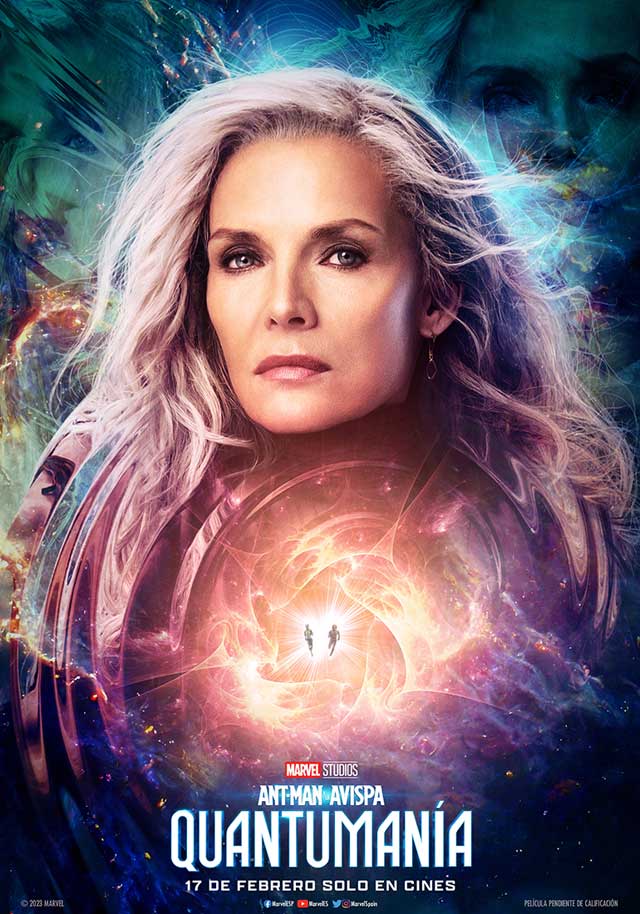 Ant-Man y la avispa: Quantumanía cartel de la película 6 de 9: Michelle Pfeiffer es Janet Van Dyne