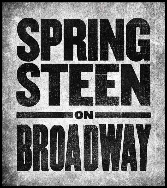 Bruce Springsteen: Springsteen on Broadway, la portada del disco