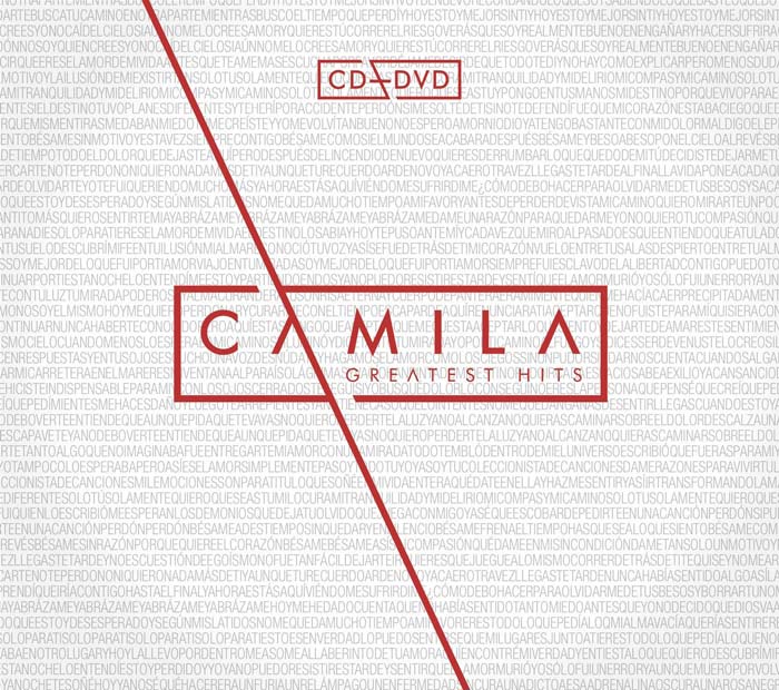 Camila: Greatest hits, la portada del disco